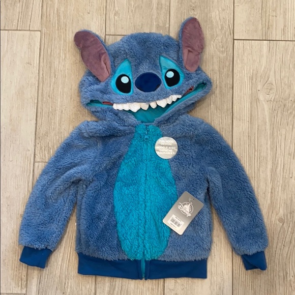 Disney | Jackets & Coats | Super Soft Stitch Zipup Jacket Brand New ...